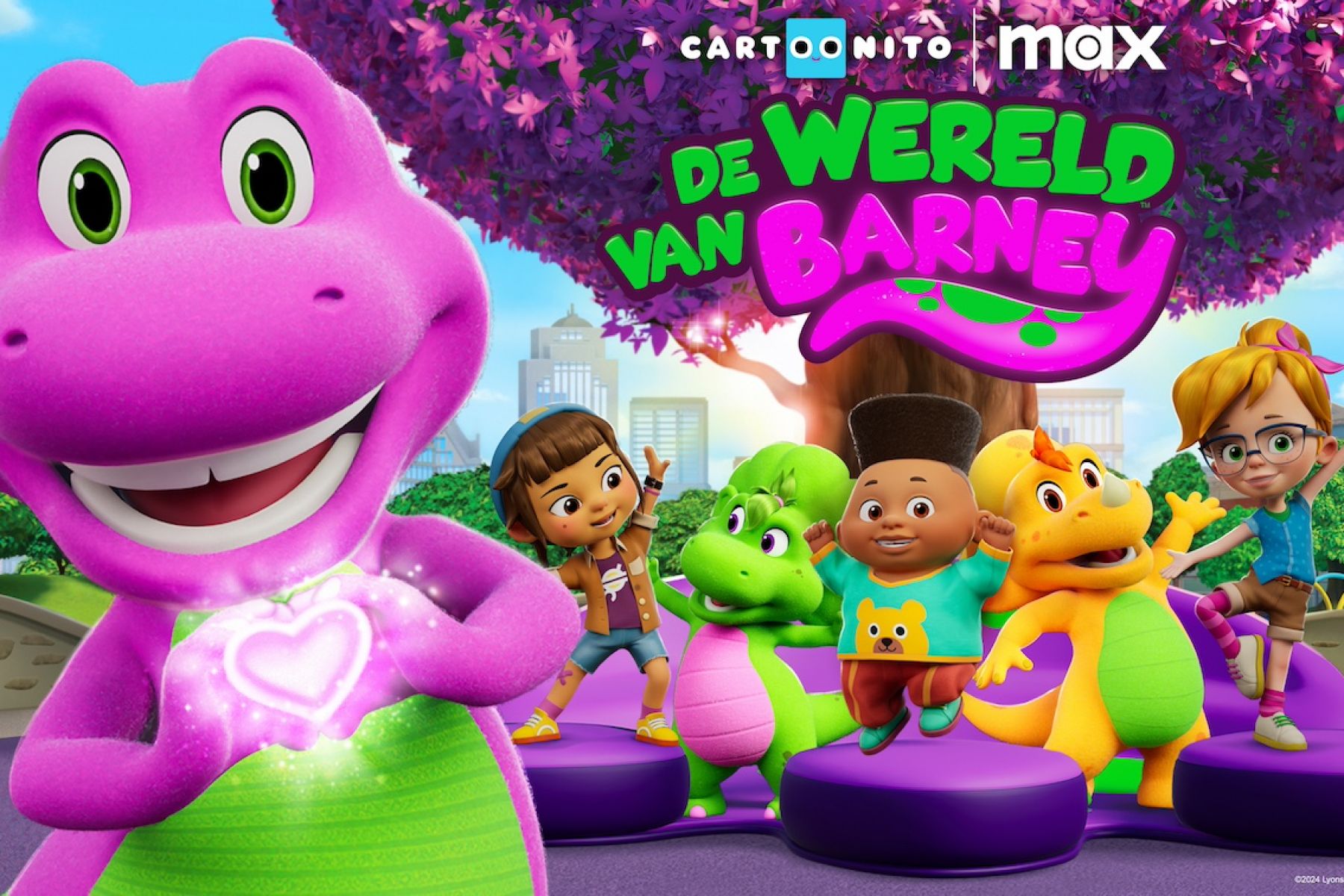Barney danst weer op je scherm in de nieuwe show 'De Wereld van Barney ...