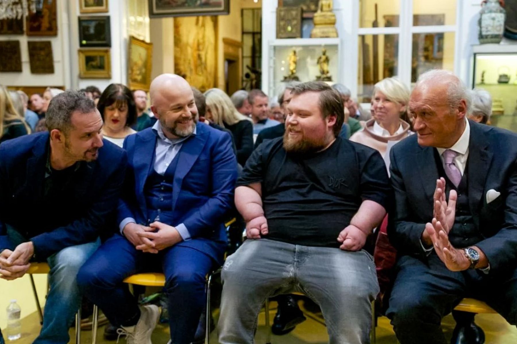 William Boeva en Sven De Ridder proberen Jacques Vermeire en Axel ...