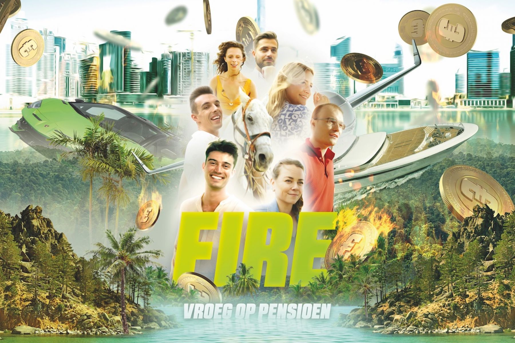 'FIRE: Vroeg op Pensioen' nu exclusief op VRT MAX | TVvisie