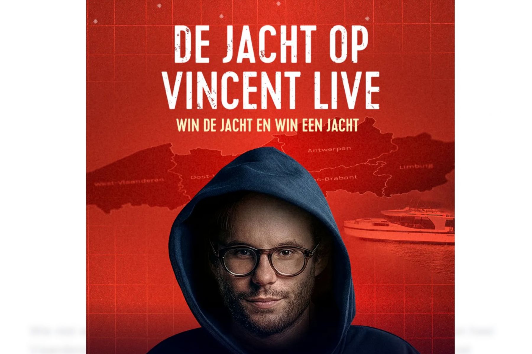 Q-dj Vincent Fierens daagt Vlaanderen uit: Wie wint de jacht op ...